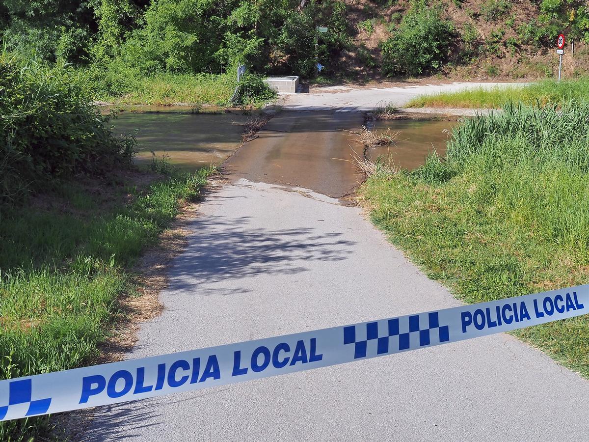 BAGES | Súria talla el pont de Reguant per la crescuda del Cardener