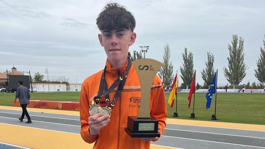 El vallero Vicent Ferreres se proclama campeón de España en longitud ...