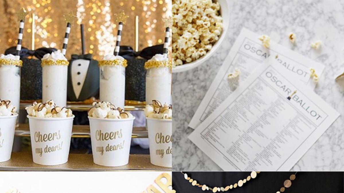 Cómo celebrar una 'Oscar Party' en casa - Woman
