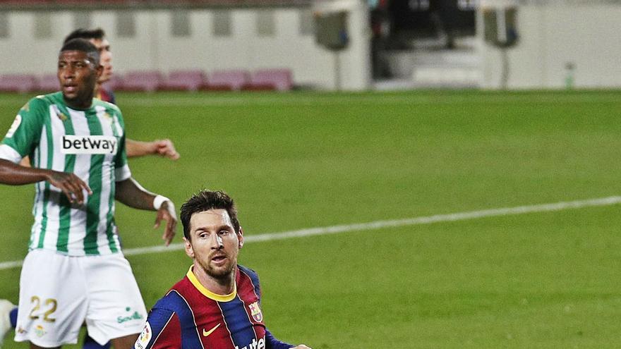 Messi pone la calma en un suspiro