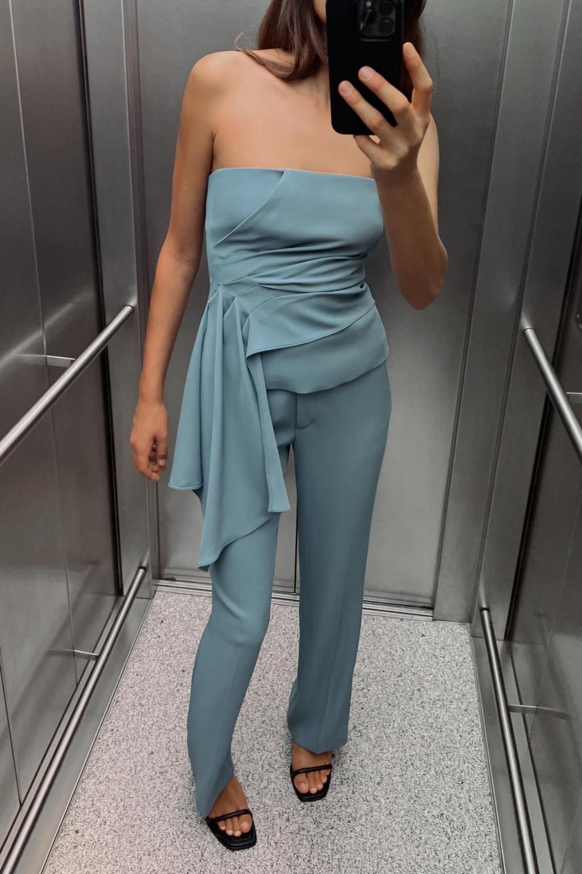 ZARA TOP BUSTIER FIESTA | El top recién aterrizado en Zara que ...
