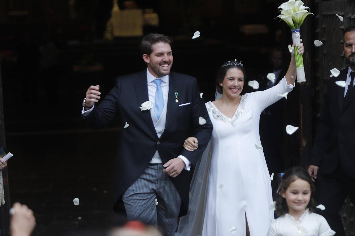 El príncipe Louis Nicolas Crépy de Orleans y Carolina Torio se casan en ...