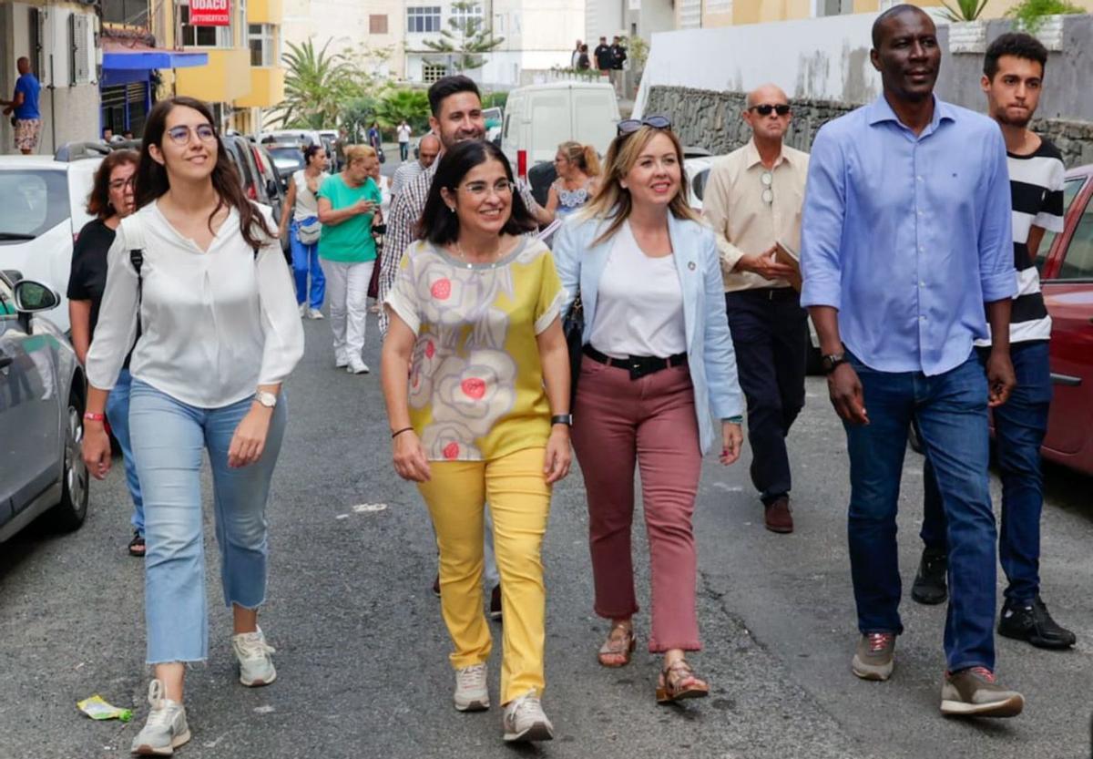 Darias aborda en Zárate planes para mejorar los accesos y el ...