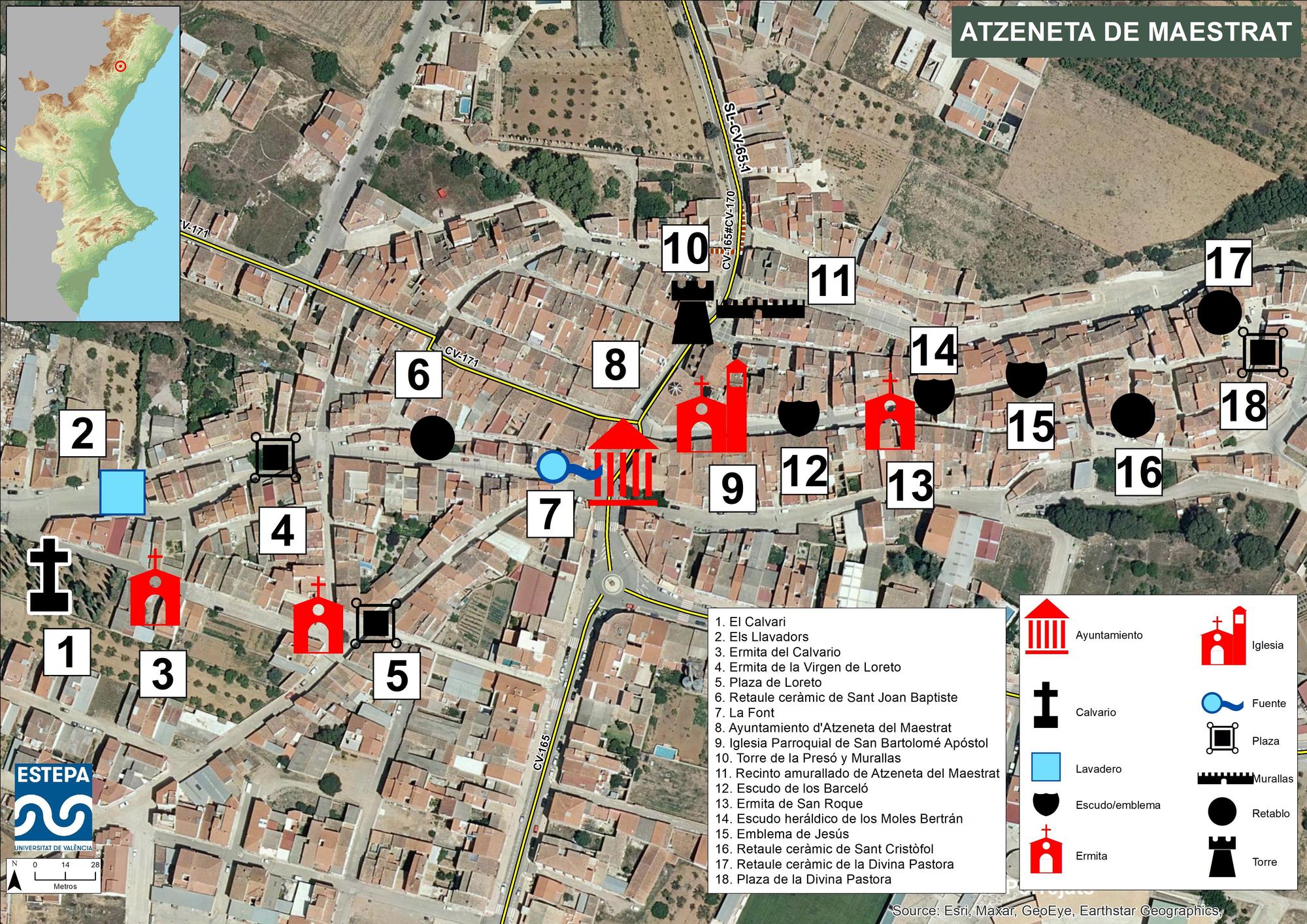 Pueblos despoblación valencia: Atzeneta del Maestrar, junto al río ...