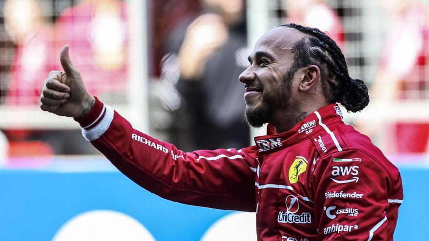 Hamilton ya cabalga con Ferrari: "No había sentido esta calma en mucho ...