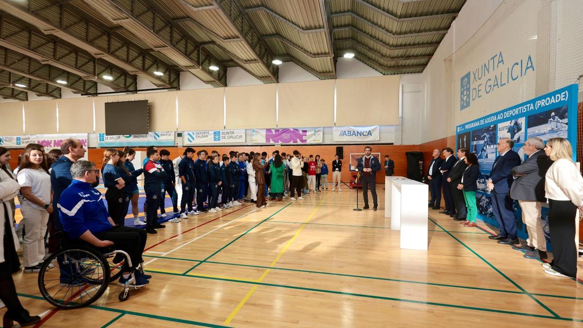 La Xunta presenta el Programa de Axuda ao Deportista