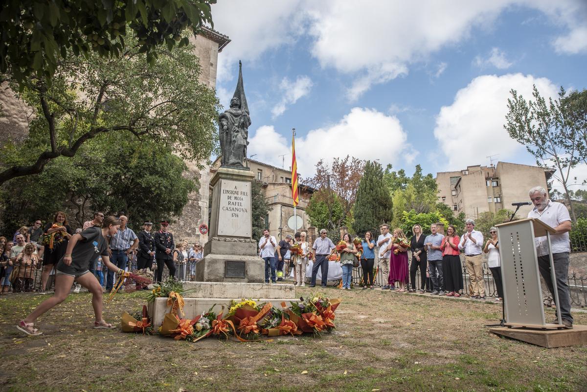 Moià celebra la Diada de Catalunya reclamant fer anàlisi i reflexió per ...