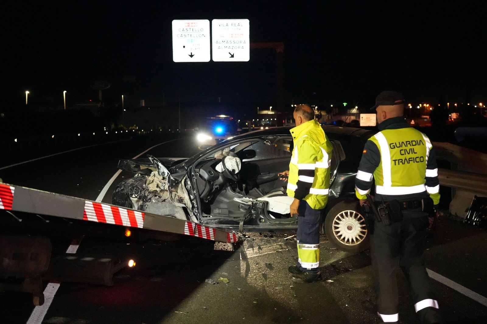 Accidente de tráfico en la 340 en Vila-real