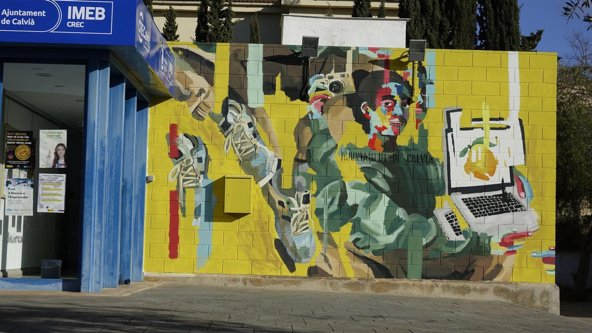 Los murales urbanos del 'Bet Art' en El Toro y Son Ferrer