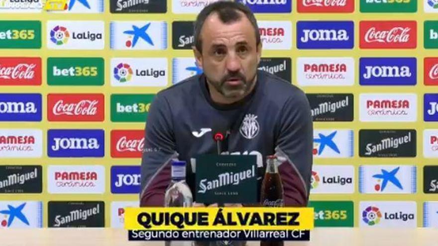 Quique Álvarez: El Villarreal debe defender bien para ganar en Anoeta