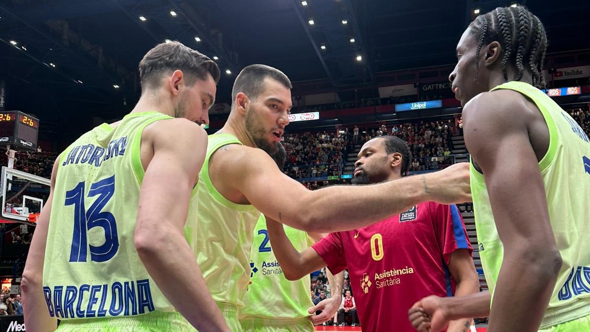 Euroliga | La magia de Brizuela y las ganas de Sarr resucitan al Barça