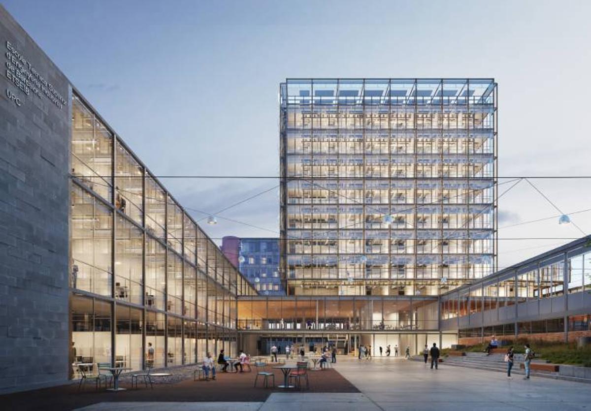 La UPC presenta su innovador edificio L, futura sede de la ETSEIB en la ...