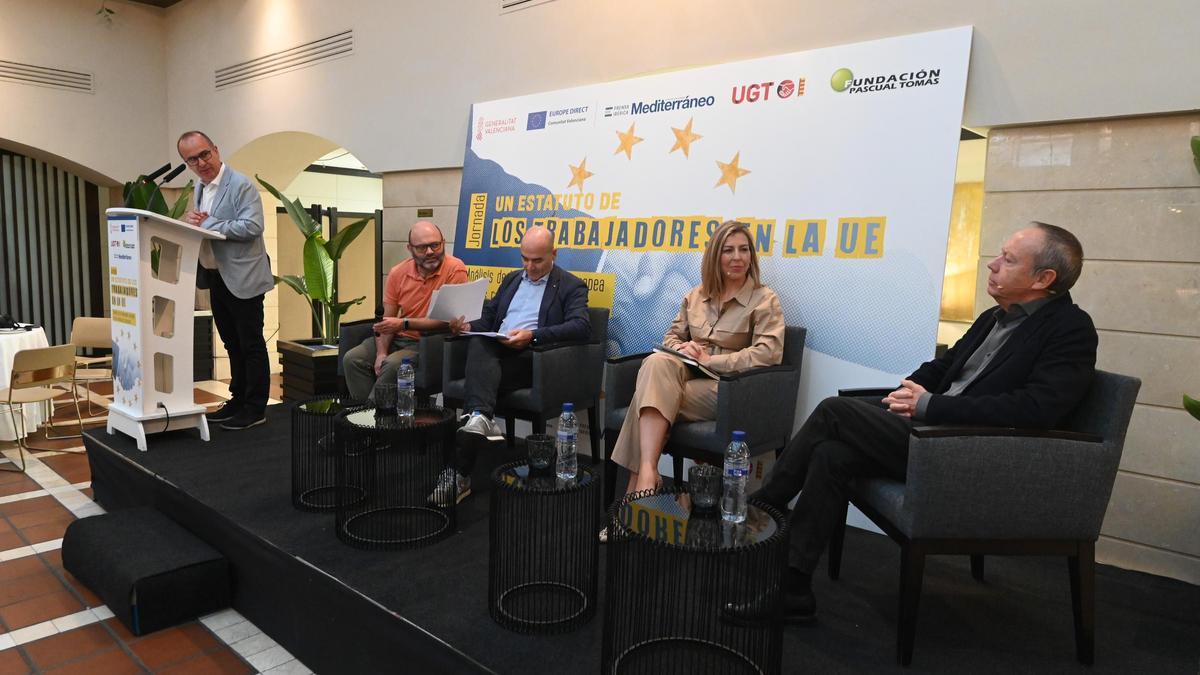 UGT defiende la unión en la UE para llegar a un salario común