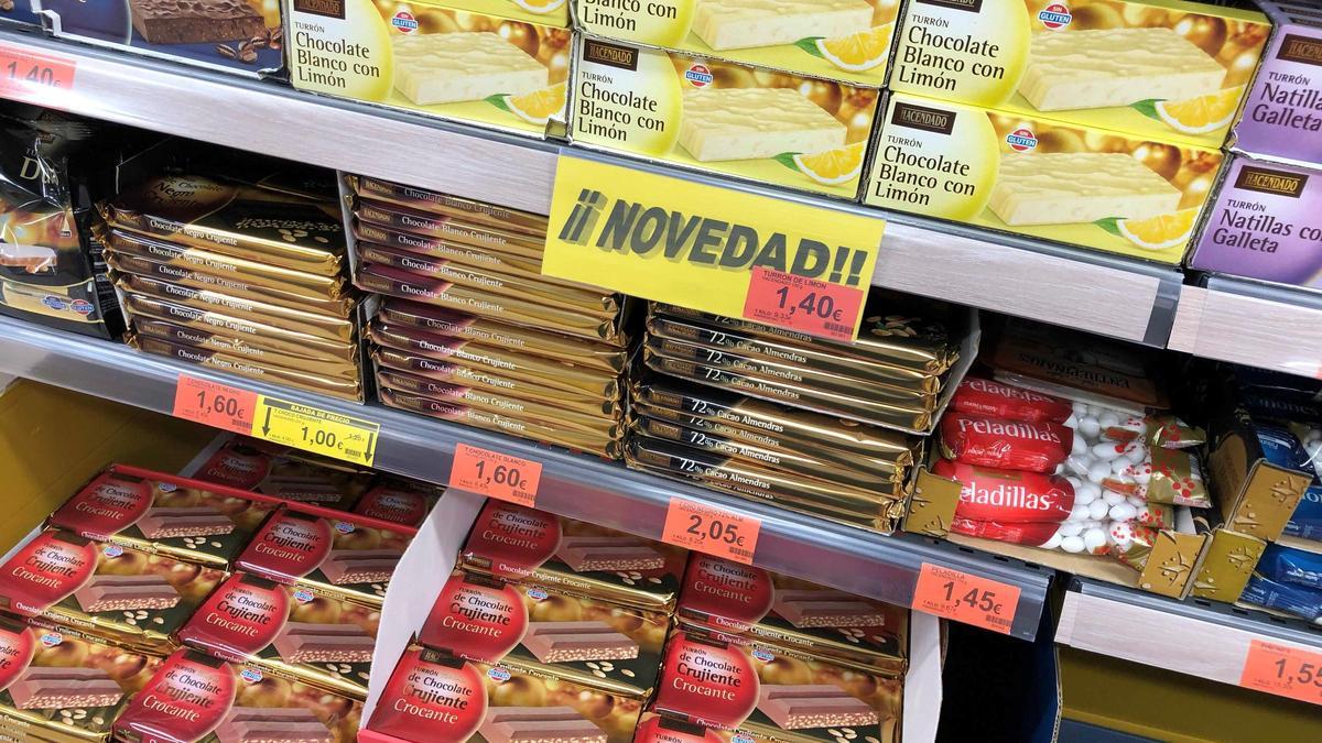 Novedades Mercadona: El sorprendente nuevo sabor de turrón con el que ...