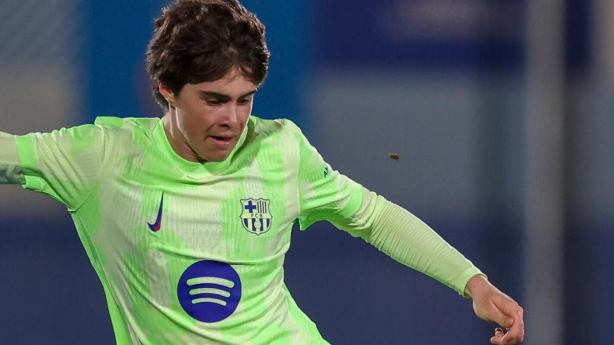 Otra baja en el Barça Atlètic: Marcos Parriego rescinde