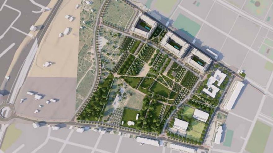 Urbanismo en Ibiza: así será el futuro parque de Ca n’Escandell ...