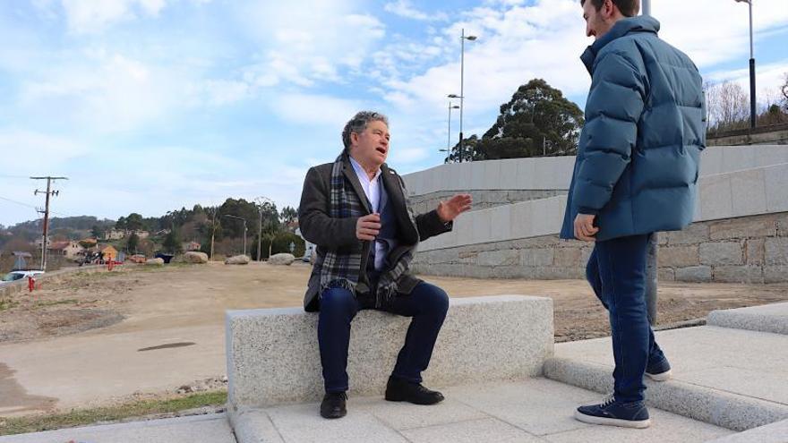 Reforman el entorno de la casa parroquial de Marcón con nuevos accesos ...