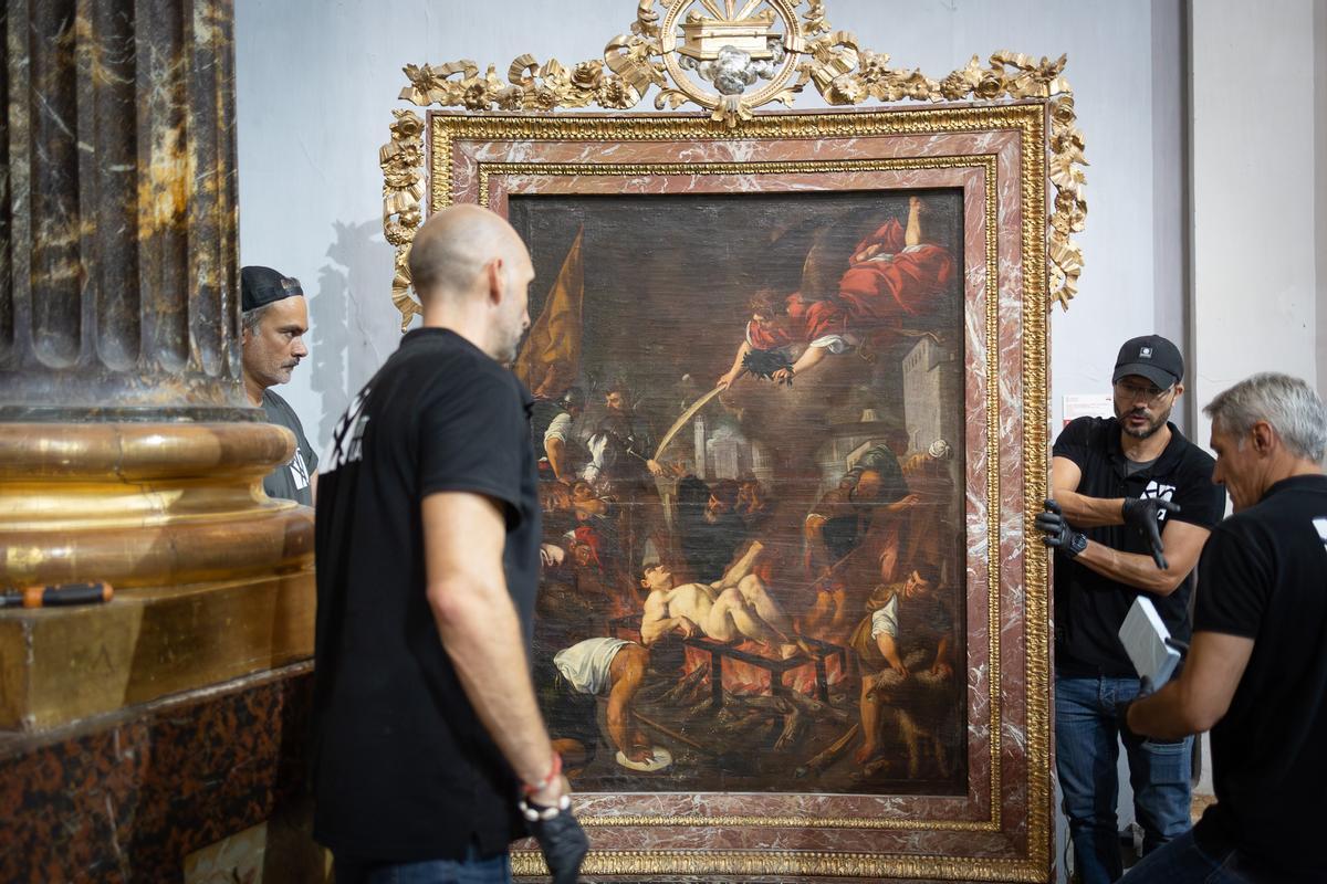 Cultura restaura tres grandes obras de Pedro Orrente