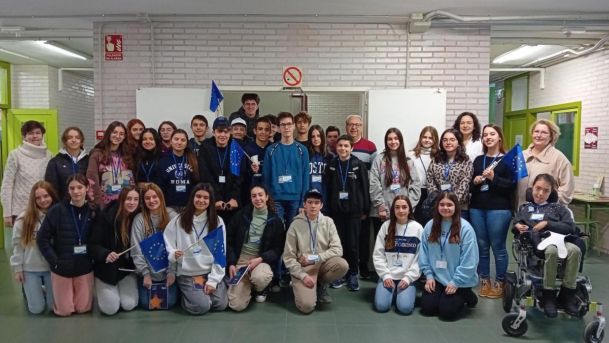 El IES Medina Albaida de Zaragoza, elegido escuela embajadora del Parlamento Europeo