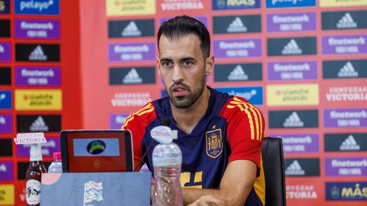 Sergio Busquets: Luis Enrique is the true leader of the Spanish ...