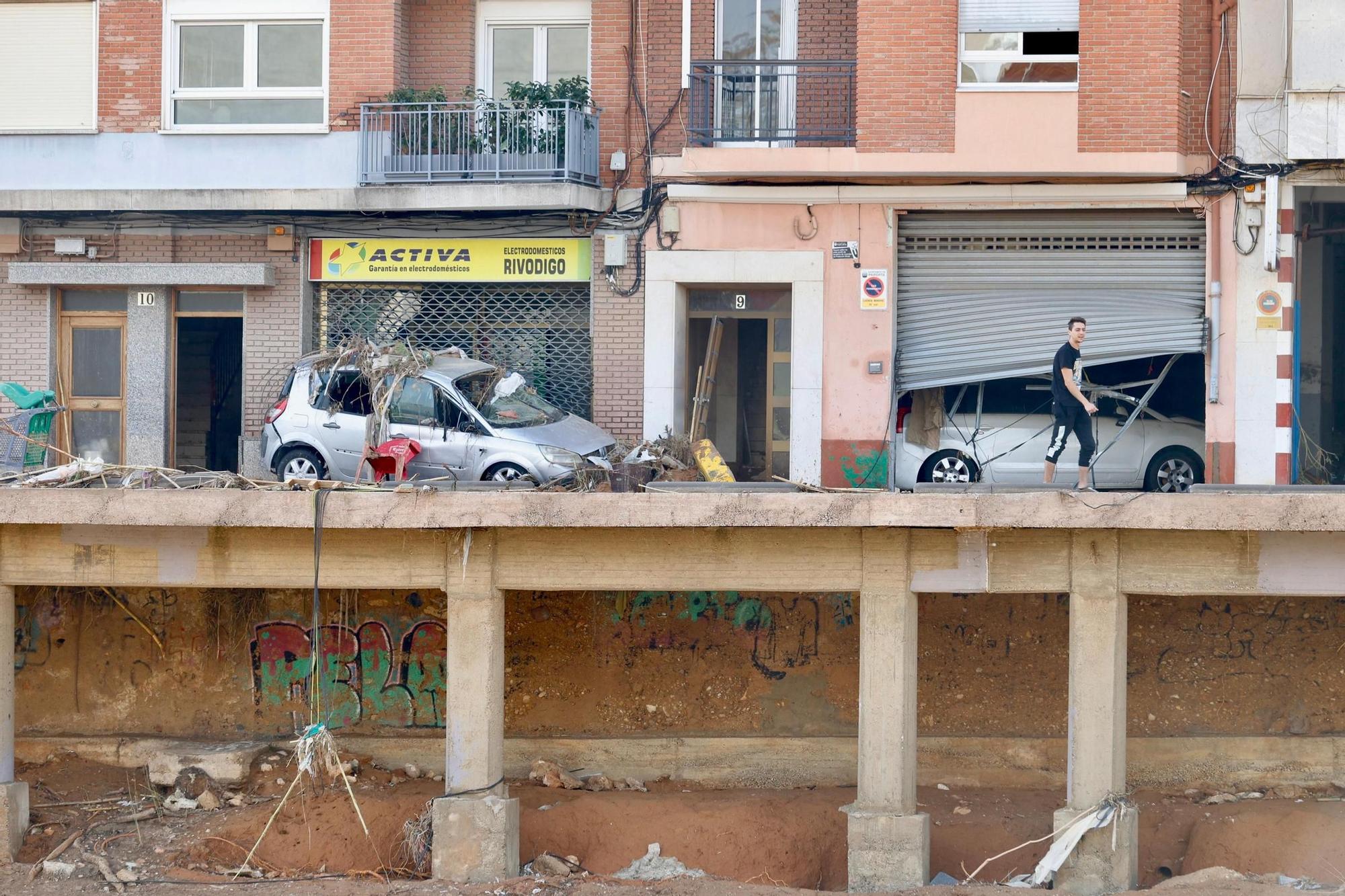 Así está Paiporta 40 horas después del desastre