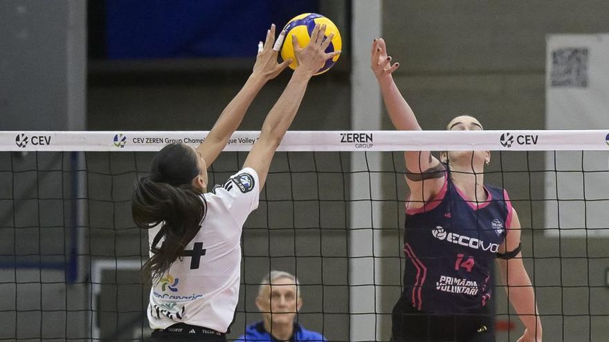 VOLEIBOL CANARIAS | Europa no tiene piedad del CD Heidelberg