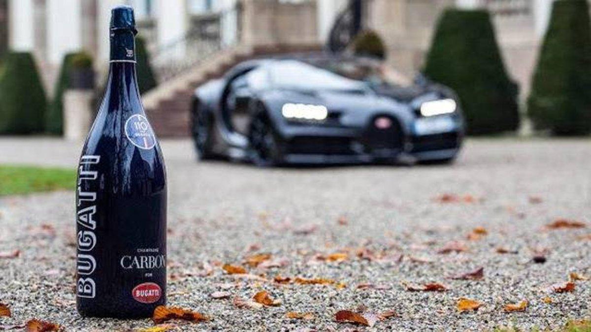 Bugatti y Champagne Carbon crean la bebida de los amantes del lujo