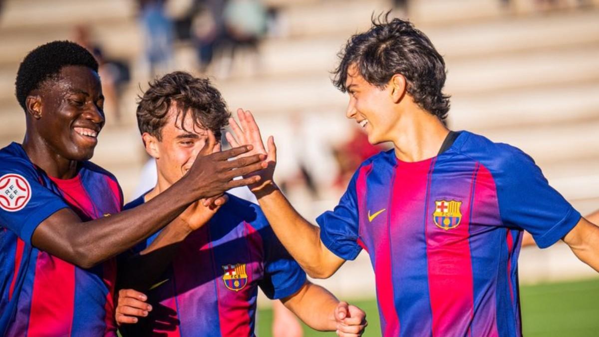 Hugo Galdeano, un zurdito de armas tomar que 'revoluciona' La Masia