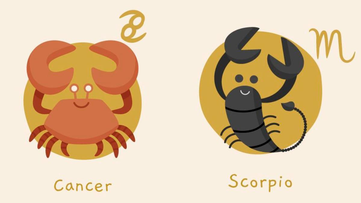 Compatibilidad Cáncer - Escorpio: amor, amistad, familia y negocios