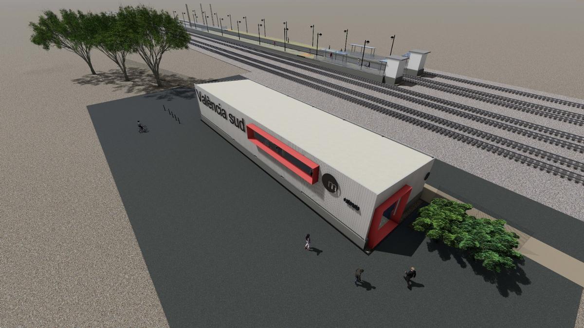 ESTACION NUEVA VALENCIA SUD METRO | La nueva estación será intermodal, accesible y a prueba de ...