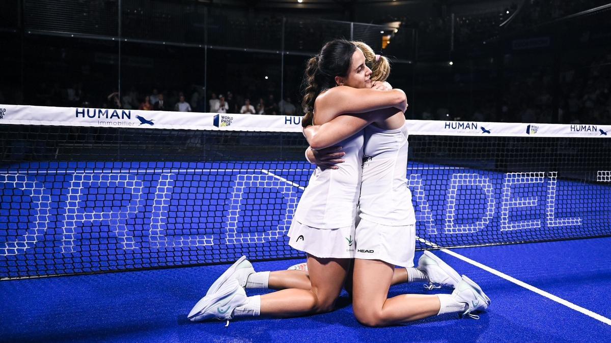 Paula Josemaría y Ari Sánchez, superlativas en Francia