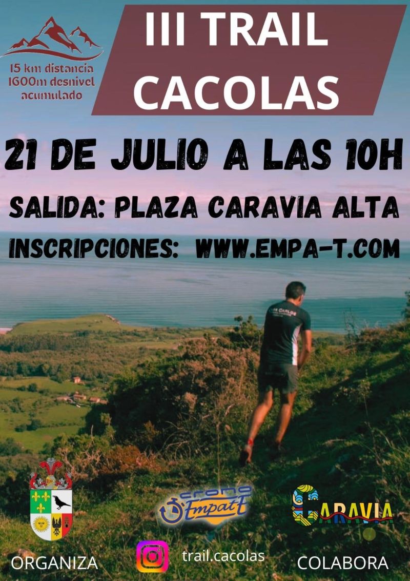 TRAIL CARAVIA | El recorrido del III Trail Cacolas Caravia se hará ...