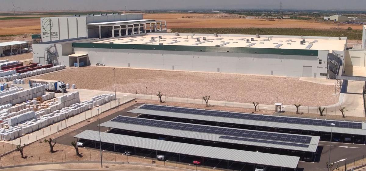 Sphere instalará un gran autoconsumo solar en su fábrica de Pedrola