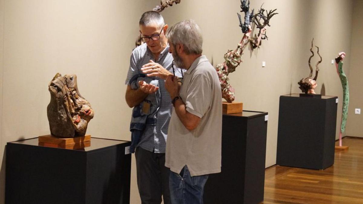 As mostras ‘Constelatio’ e ‘Moxom’ abren un novo curso expositivo na USC