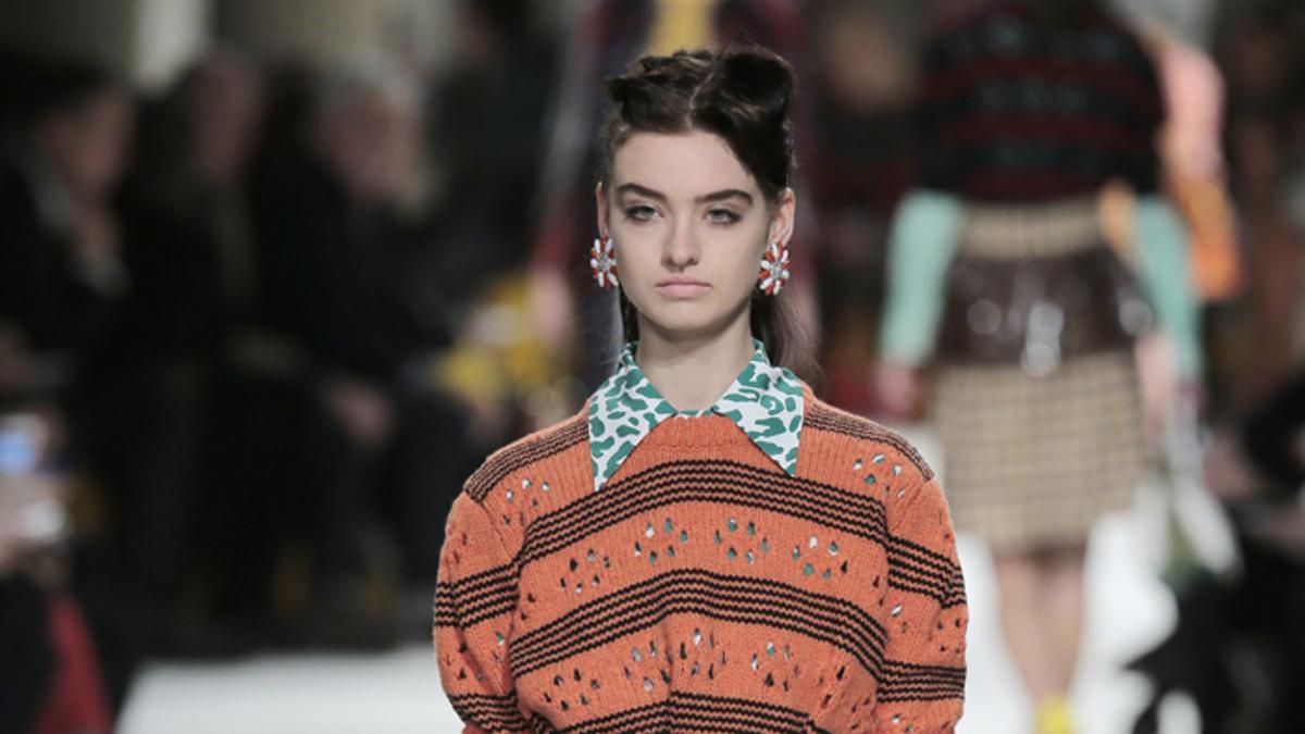 Miu Miu Otoño-Invierno 2015/16, mezclas de color - Woman