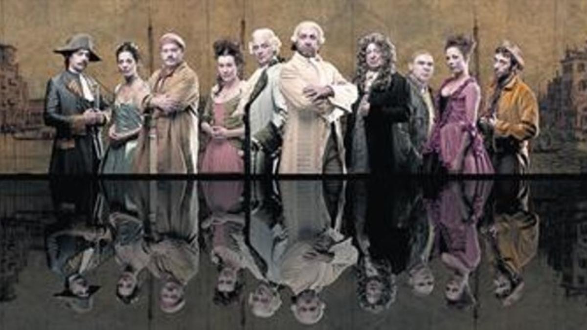 El Romea se convierte en un café veneciano del siglo XVIII