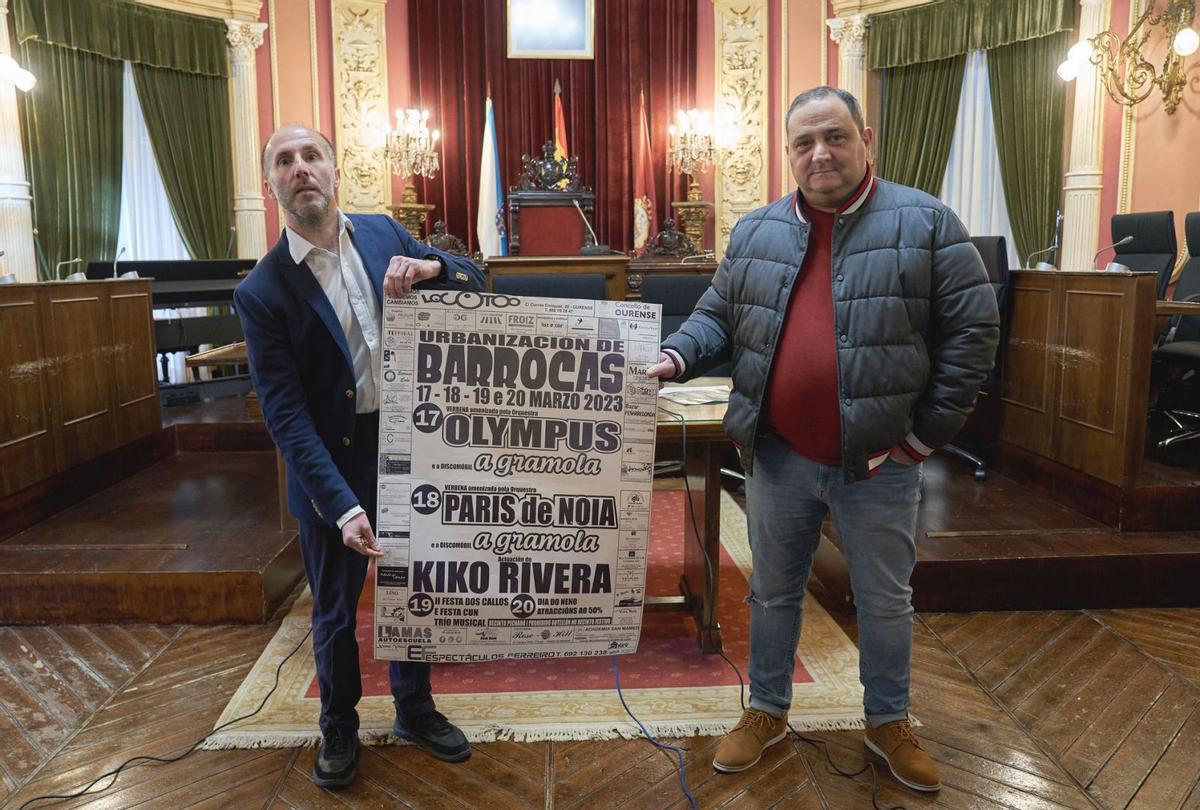 Kiko Rivera y Jácome de "telonero" en las fiestas de Barrocás 2023