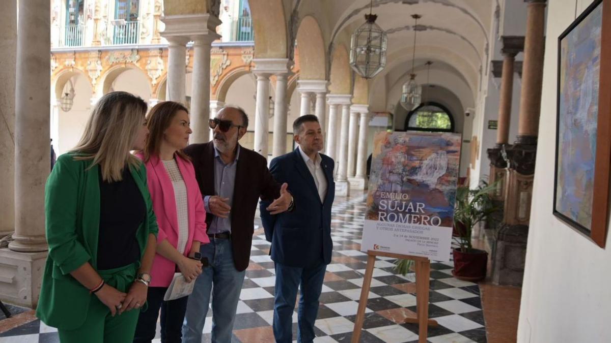 Emilio Sújar pinta el mundo de la mitología griega - Diario Córdoba