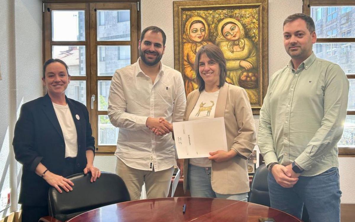 Silleda renueva su convenio con Amicos y les concede un local