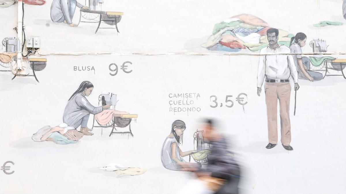 El mural de Escif en València sigue a la espera del indulto
