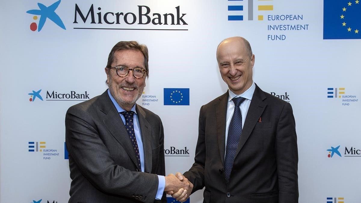 Microbank acuerda con el Fondo Europeo de Inversiones 50 millones en p