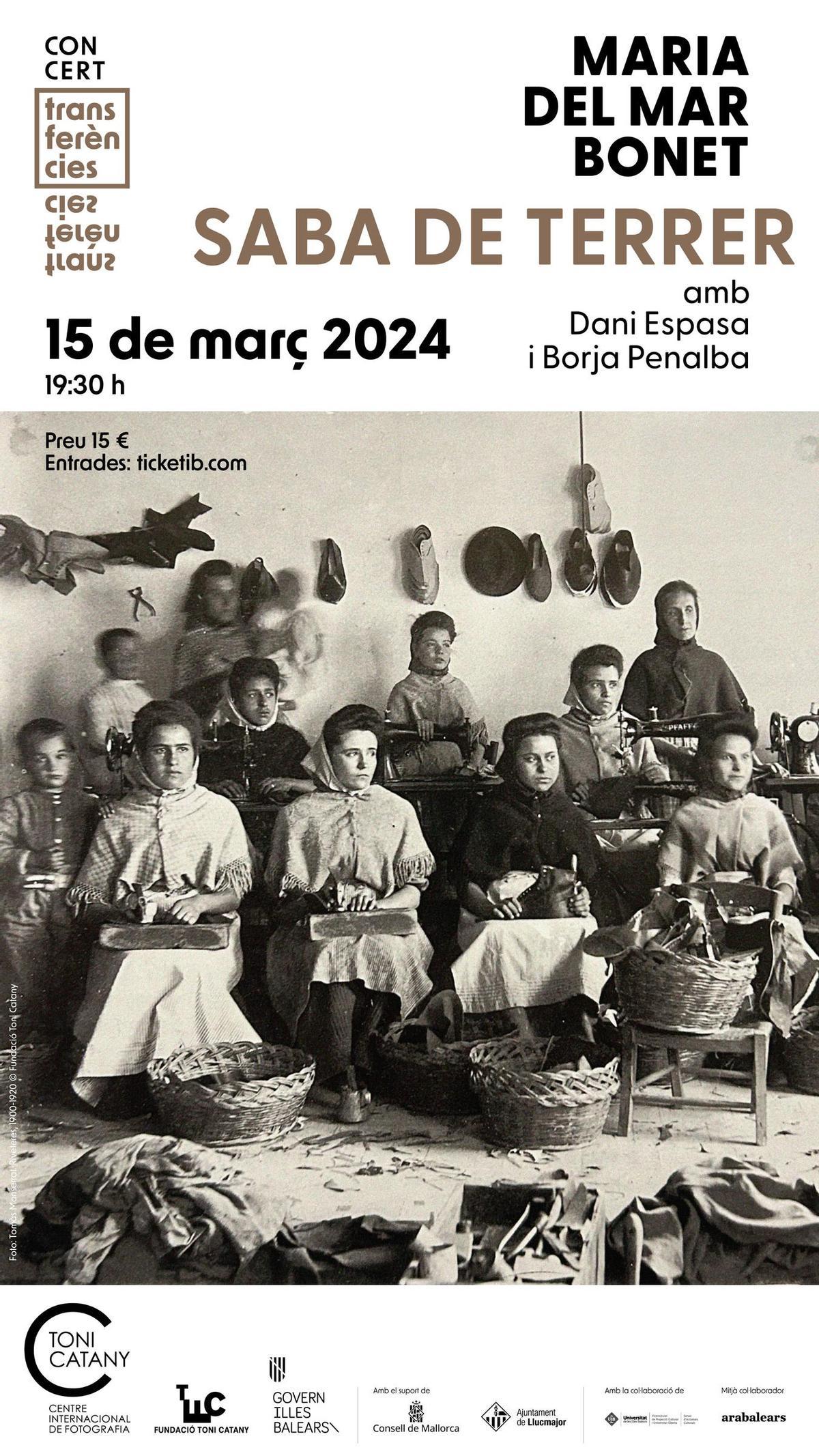 Maria del Mar Bonet dará un concierto en el Centro Toni Catany de Llucmajor