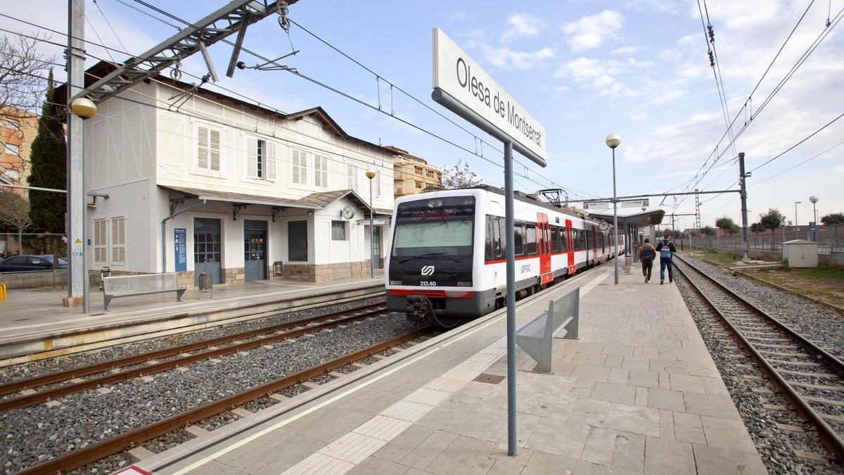 Ferrocarrils introdueix millores en els trens a Olesa de Montserrat