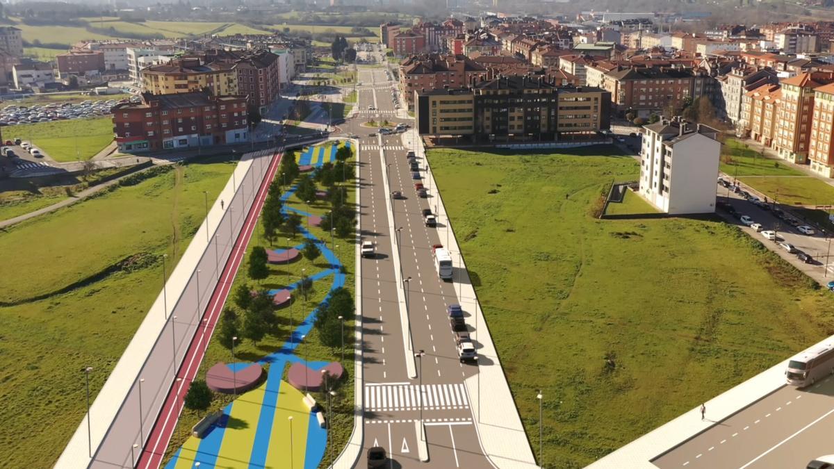 Así será la cuarta fase del Bulevar de Lugones, que llegará hasta ...