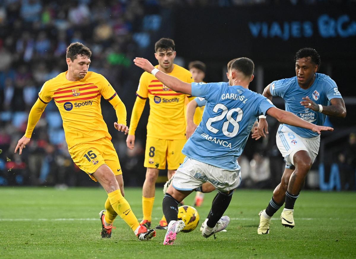 El Barça salva un triunfo agónico en Balaídos (1-2) | FOTOS