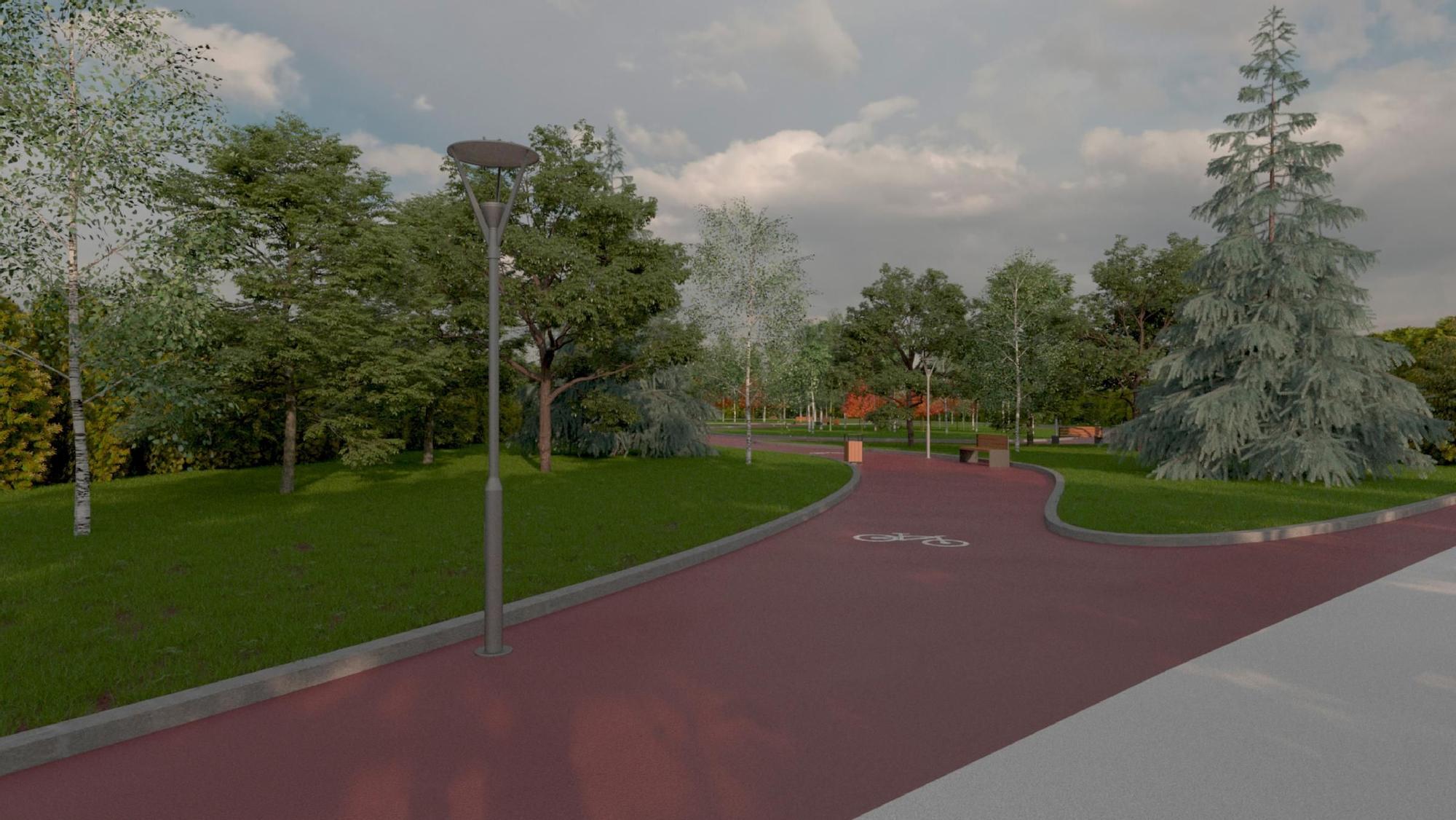 Siero Oeste, así es el proyecto para el gran nuevo parque de Pola de Siero