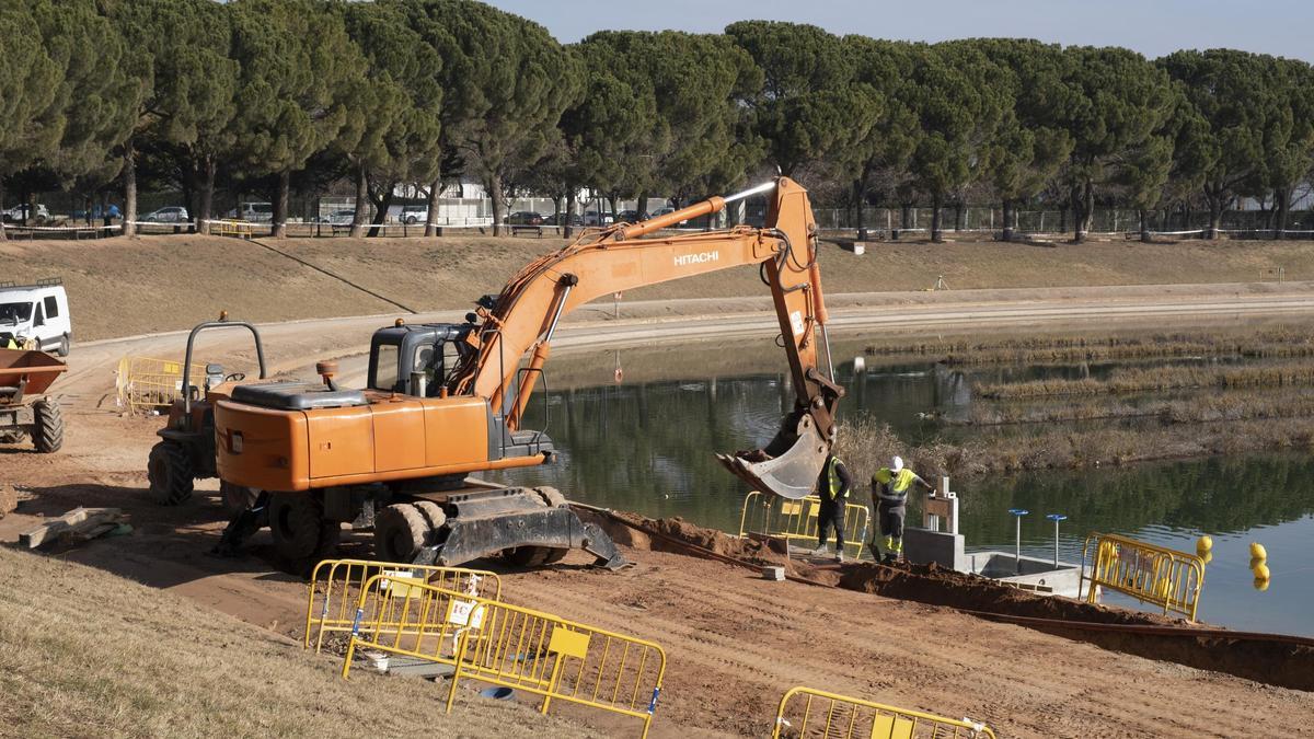 El parc de l'Agulla ja és obert, després d'estar tancat per obres prop ...
