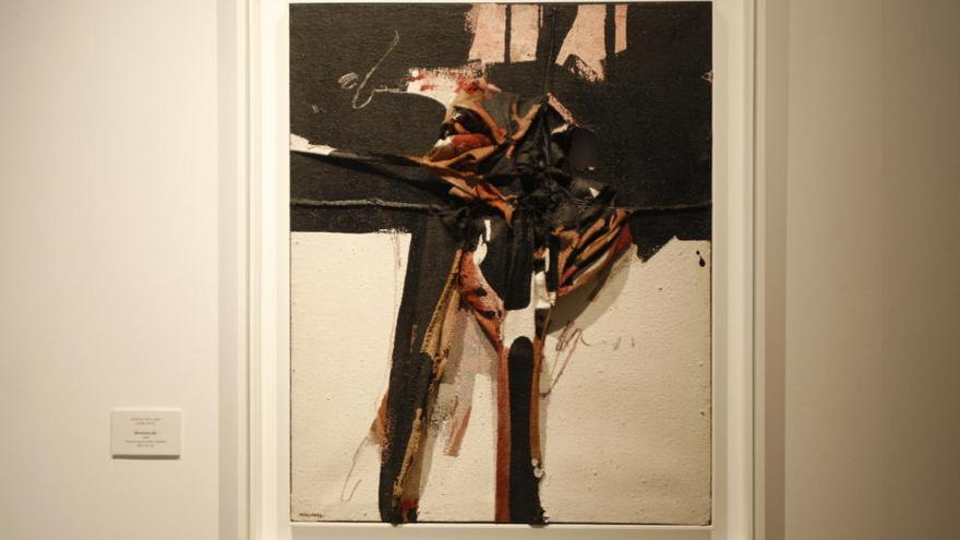 El Museo de Bellas Artes de Murcia expone la pintura de Manuel Millares ...