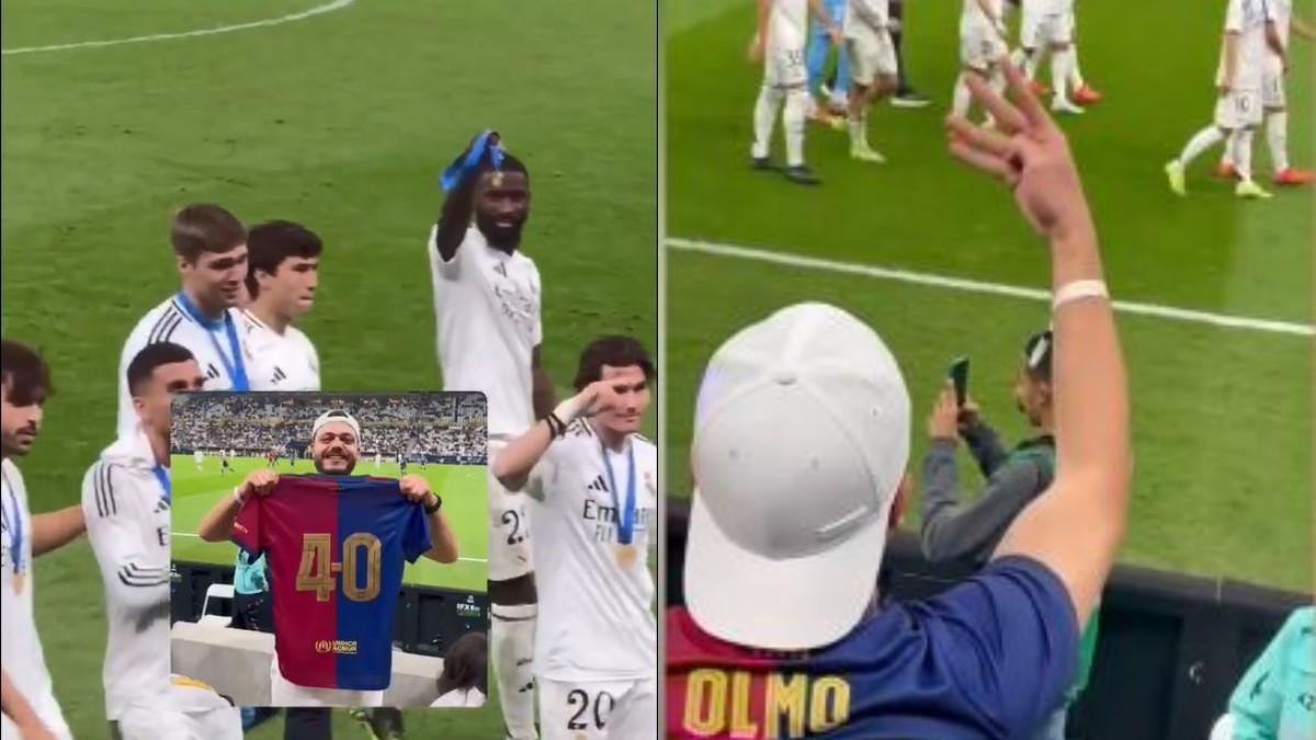 ¡Ojo a cómo responde Rüdiger a esta 'vacilada' e un fan culé en la ...