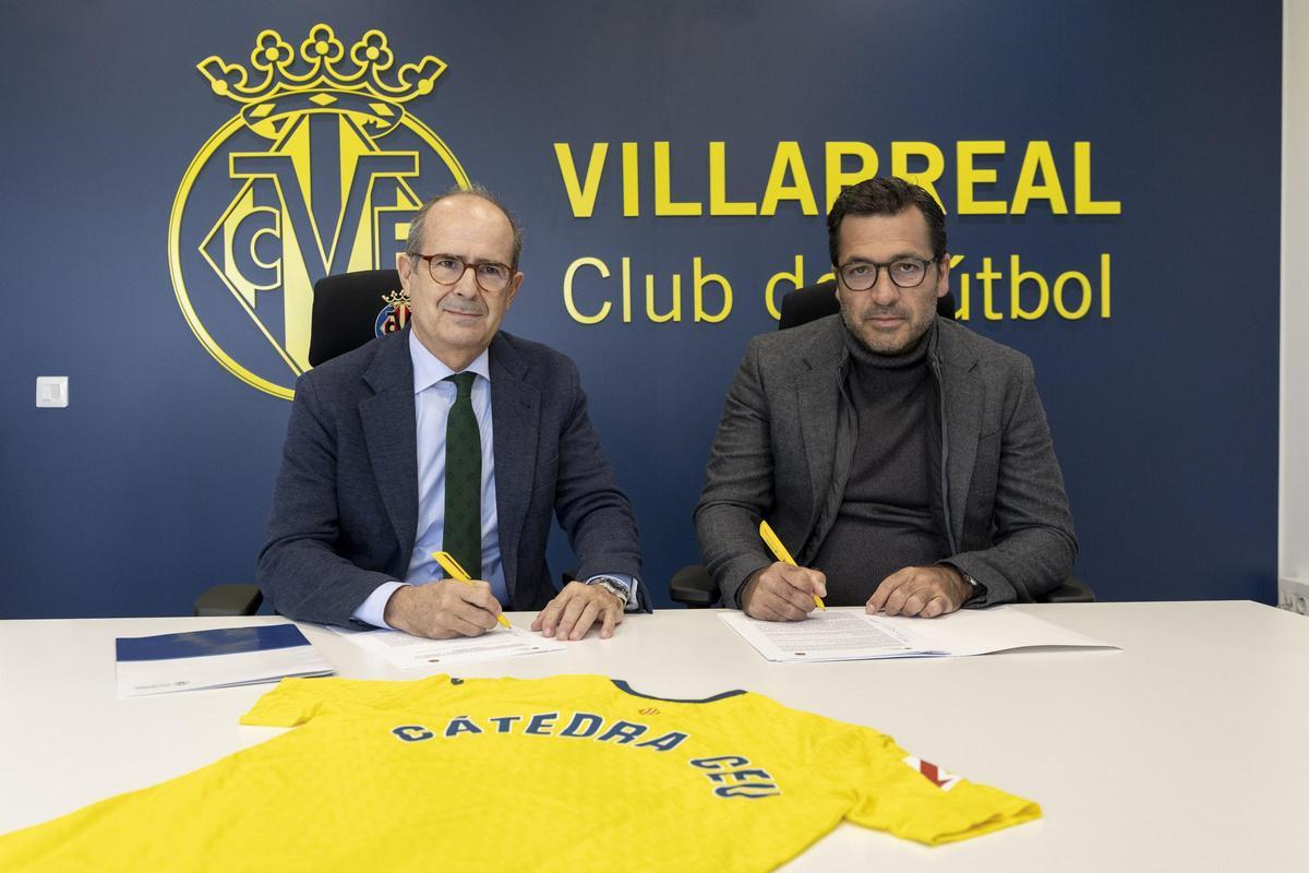 VILLARREAL CATEDRA CEU, El Villarreal crea junto al CEU una cátedra ...
